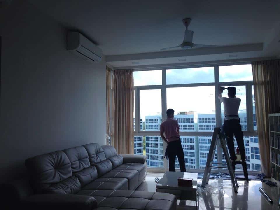 Tampines Penthouse Commercial Residential Window Solar Film